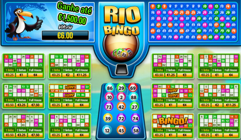 Rio Bingo - Análise completa do jogo: regras, recursos, tamanho das apostas