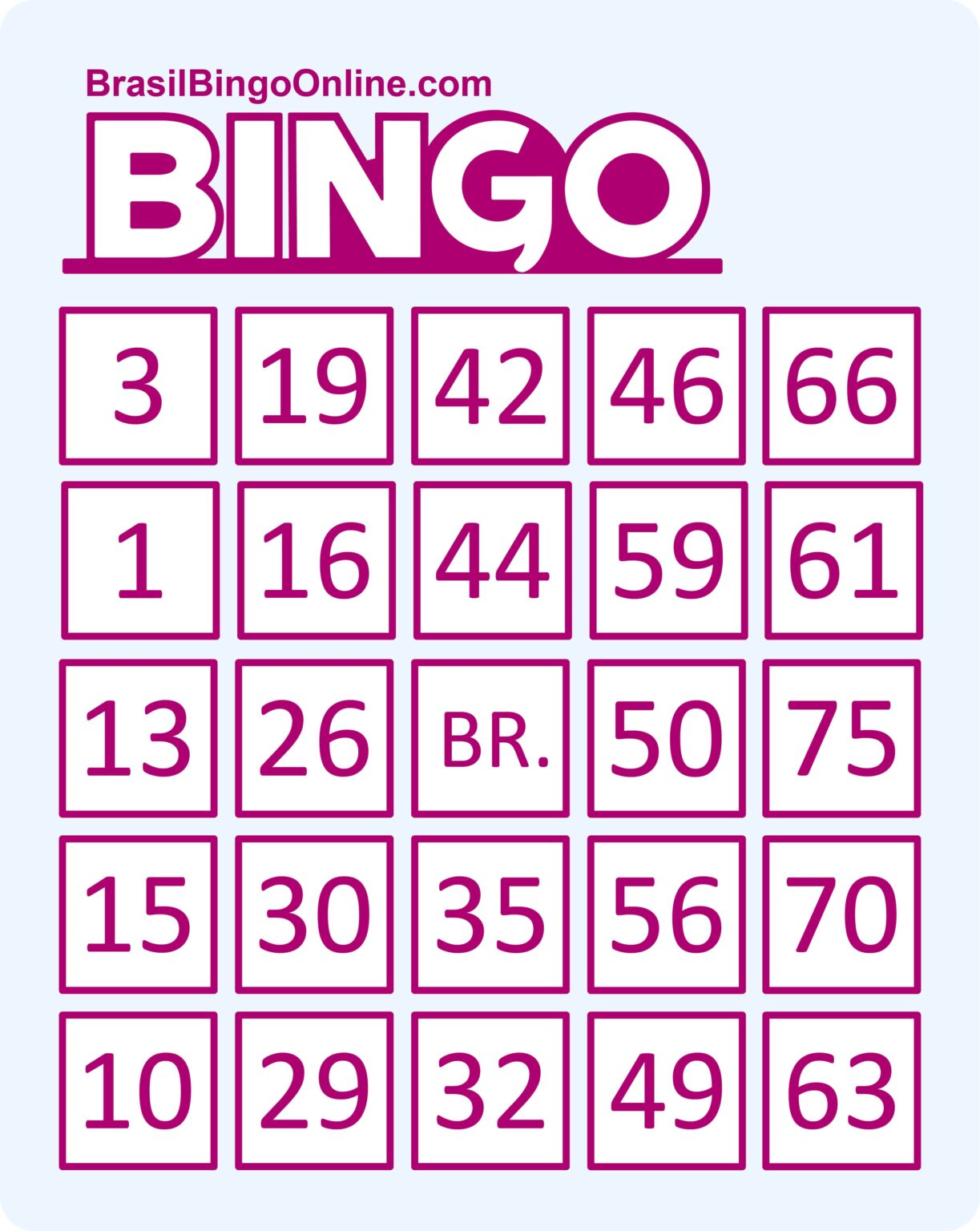 Sorteador de Bingo 75 Bolas Online 💰 Regras, Tabela e Estratégias